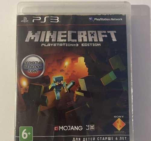 Minecraft ps3 диск