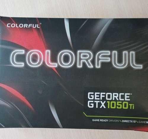 Видеокарта gtx 1050 ti 4gb colorful