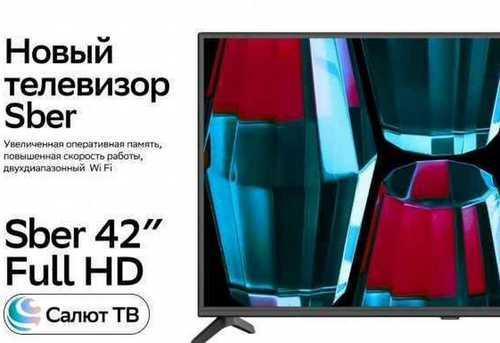 Телевизор Sber SDX-42F2018, 42"(105 см), FHD RAM 1