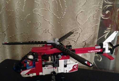 Lego вертолет 42092
