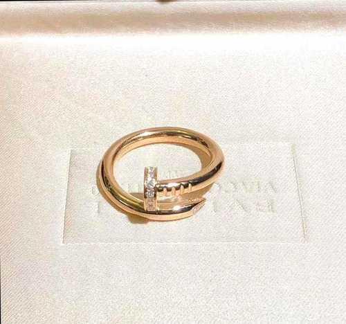 Кольцо Cartier Гвоздь золото 0,16ct