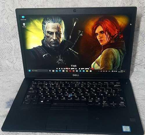 Классный Dell 7480 на i7-7600u ips