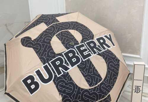 Зонт burberry в подарочной упаковке