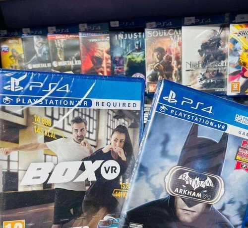 Box vr и Batman arkham PS4 VR Новые