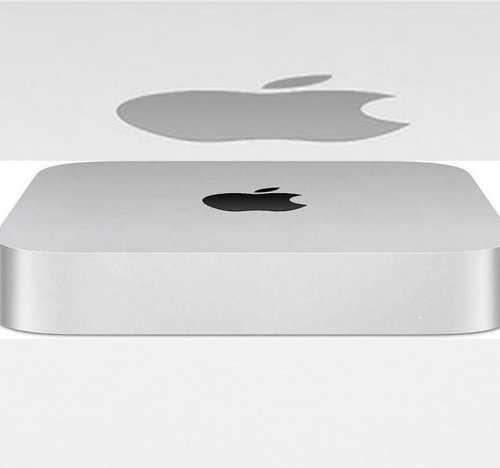 Компьютер Apple Mac mini A2686, Apple M2 8 core, 16гб, 512гб(SSD), macOS, серебристый z16l0002t