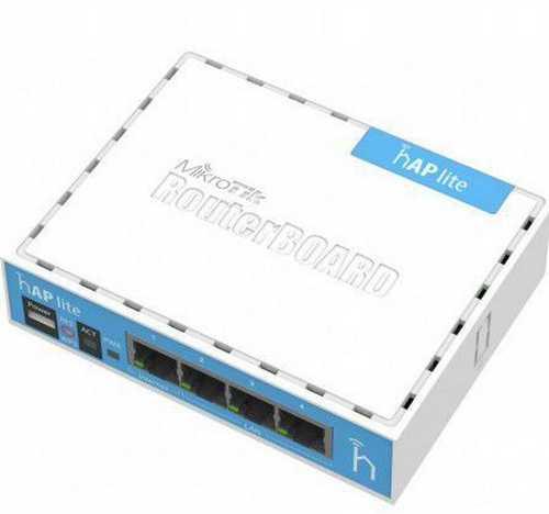 Wi-Fi роутер mikrotik hAP lite, rb941-2nd