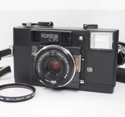 Пленочный фотоаппарат Konica C35 AF Jasupin