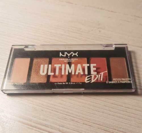 Палетка теней nyx ultimate