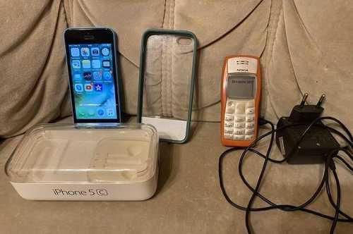 Телефон iPhone 5c, Nokia 1100