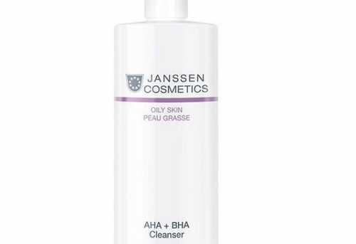 Janssen очищающая эмульсия AHA+BHA cleanser, 500 м