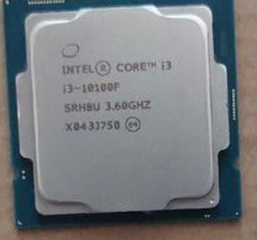 Процессор intel core i3 10100f