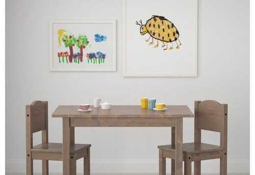 Детский столик и стул IKEA
