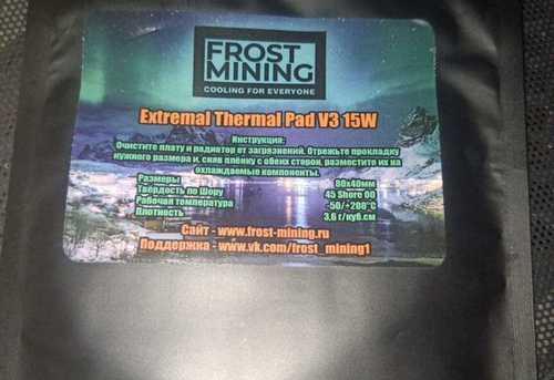 Термопрокладка Frost Mining 15w/mK 2mm