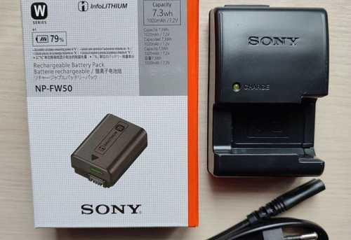 Sony NP-FW50 + Sony BC-VW1 Новый комплект