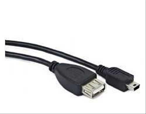 Кабель USB 2.0 OTG/Cablexpert usbaf/Mini-BM