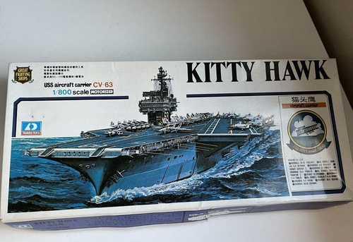 Сборная модель Авианосец Kitty hawk