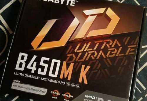 Новая gigabyte B450M K