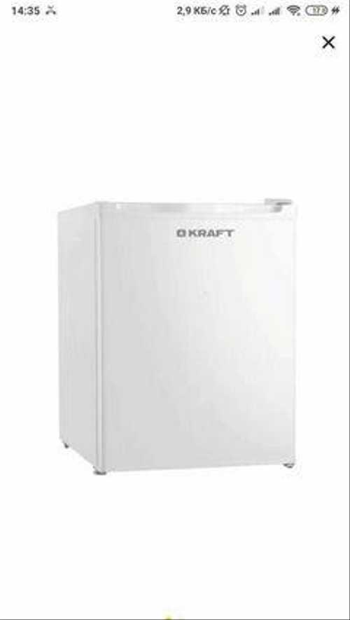 Мини-холодильник kraft KR-50W, белый