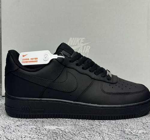 Кроссовки nike air force 1 чёрные (36-45)