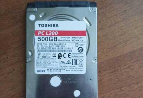 Toshiba pc l200 500gb