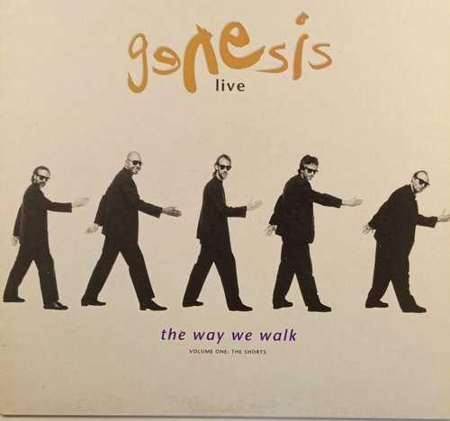 LP Genesis–Live / The Way We Walk Europe 1992