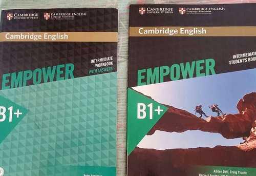 Empower B1+ Cambridge English учебник + тетрадь