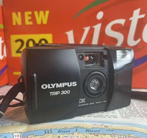 Пленочный фотоаппарат olympus trip 300