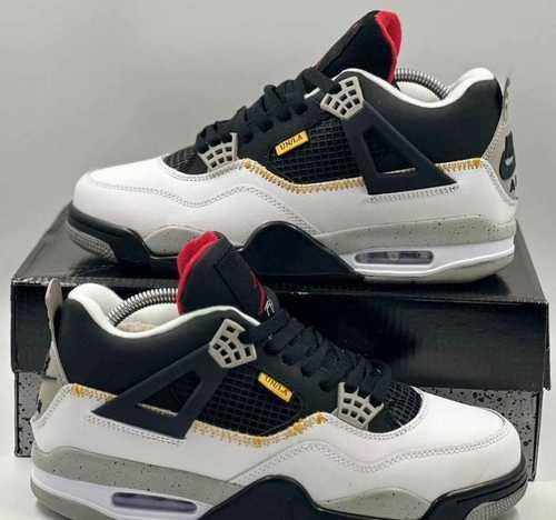 Кроссовки Nike Air Jordan 4 Retro (с мехом) (Арт.26298)