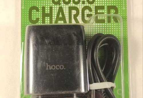 Зарядное устройство Hoco C72Q со шнуром Micro 18Вт
