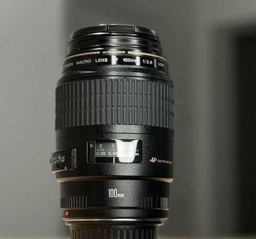 Canon EF 100mm f/2.8 Macro USM (как новый)