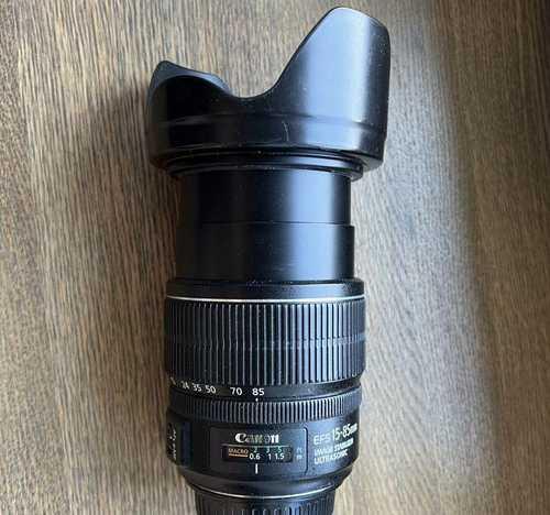 Canon EFS 15-85 mm F 3.5-5.6