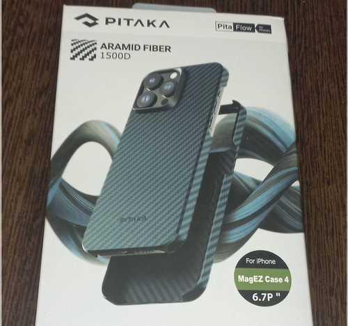 Чехол Pitaka Armid Fiber 1500D, на iPh 14 Pro Max