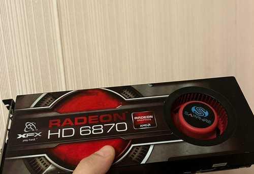 Видеокарта radeon hd6870