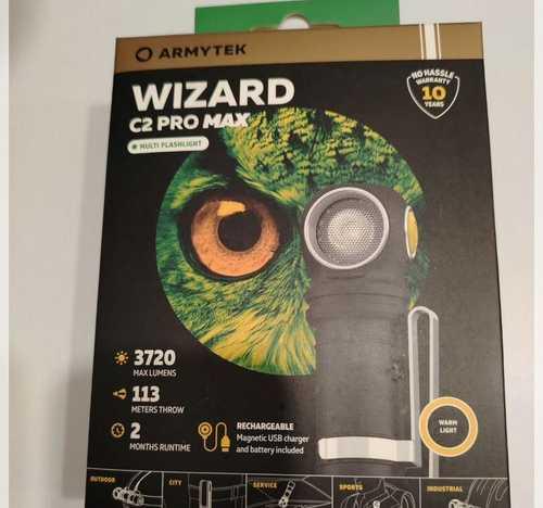 Armytek wizard c2 pro max