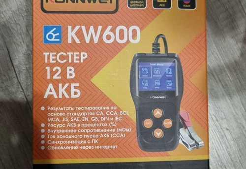 Konnwei KW600 Тестер аккумуляторных батарей АКБ