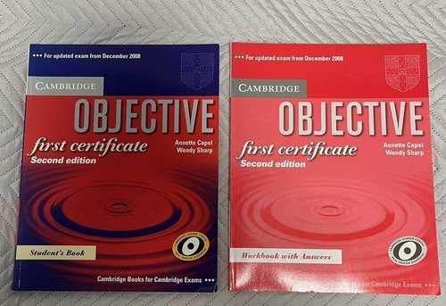 Objective учебник и рабочая тетрадь