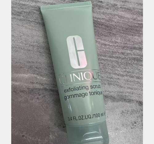 Clinique exfoliating scrub отшелушивающий скраб