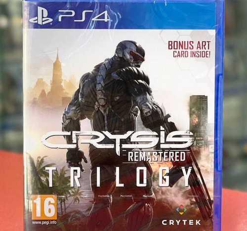 PS4 Crysis Remastered Trilogy cusa-29042 (Русские субтитры)