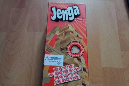 Игра jenga classic дженга. Падающая башня