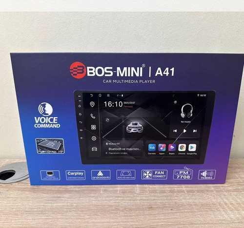 Магнитола Android bosmini A41 9" 4/64 DSP CarPlay