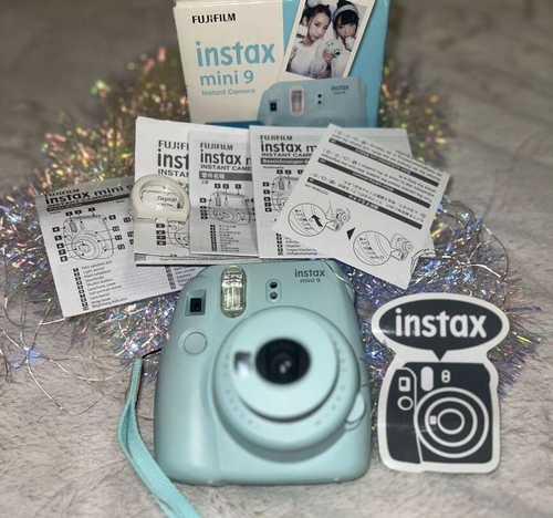 Фотоапарат instax mini 9 (ice blue)