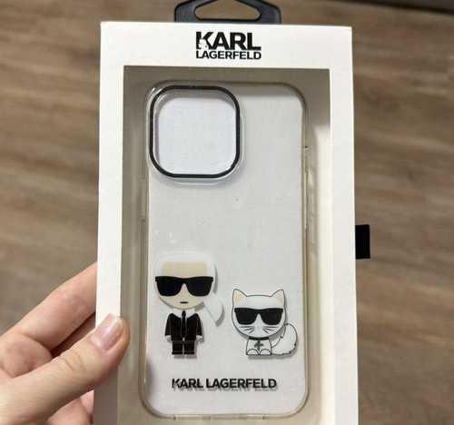 Чехол на iPhone 13 pro karl lagerfeld