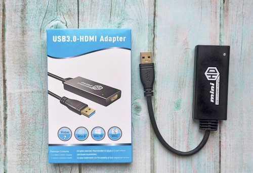 Внешняя видеокарта USB 3.0 - hdmi 1080P (новые)