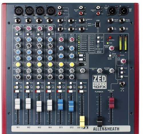 Allen & Heath ZED60-10FX Микшерный пульт