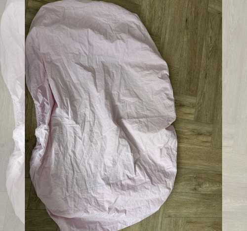 Простыня IKEA детская 120*60 розовая
