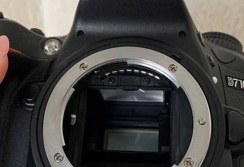 Фотоаппарат Nikon D7100+объектив