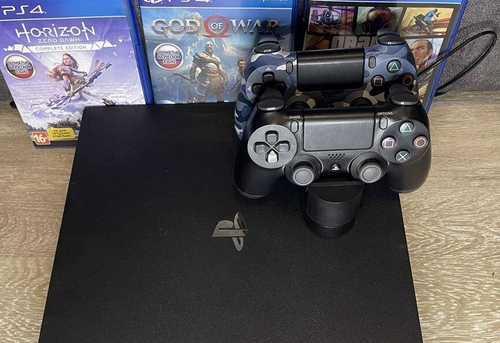 Sony PlayStation 4 Pro +оригинальная Докстанция