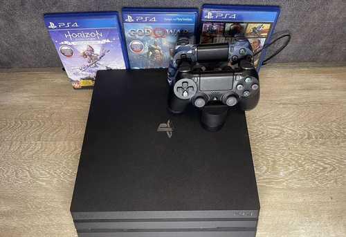 Sony PlayStation 4 Pro +оригинальная Докстанция