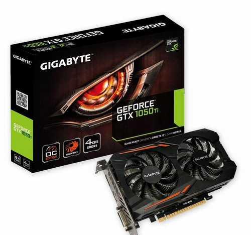 Gigabyte Geforce GTX 1050 Ti OC 4GB