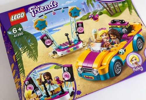 Конструктор Lego Friends Сцена Андреа и автомобиль